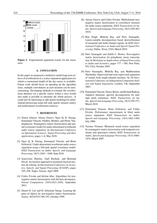 (2016) Hennequin and Rigaud - Long-Term Reverberation Modeling for Under-Determined Audio Source ...