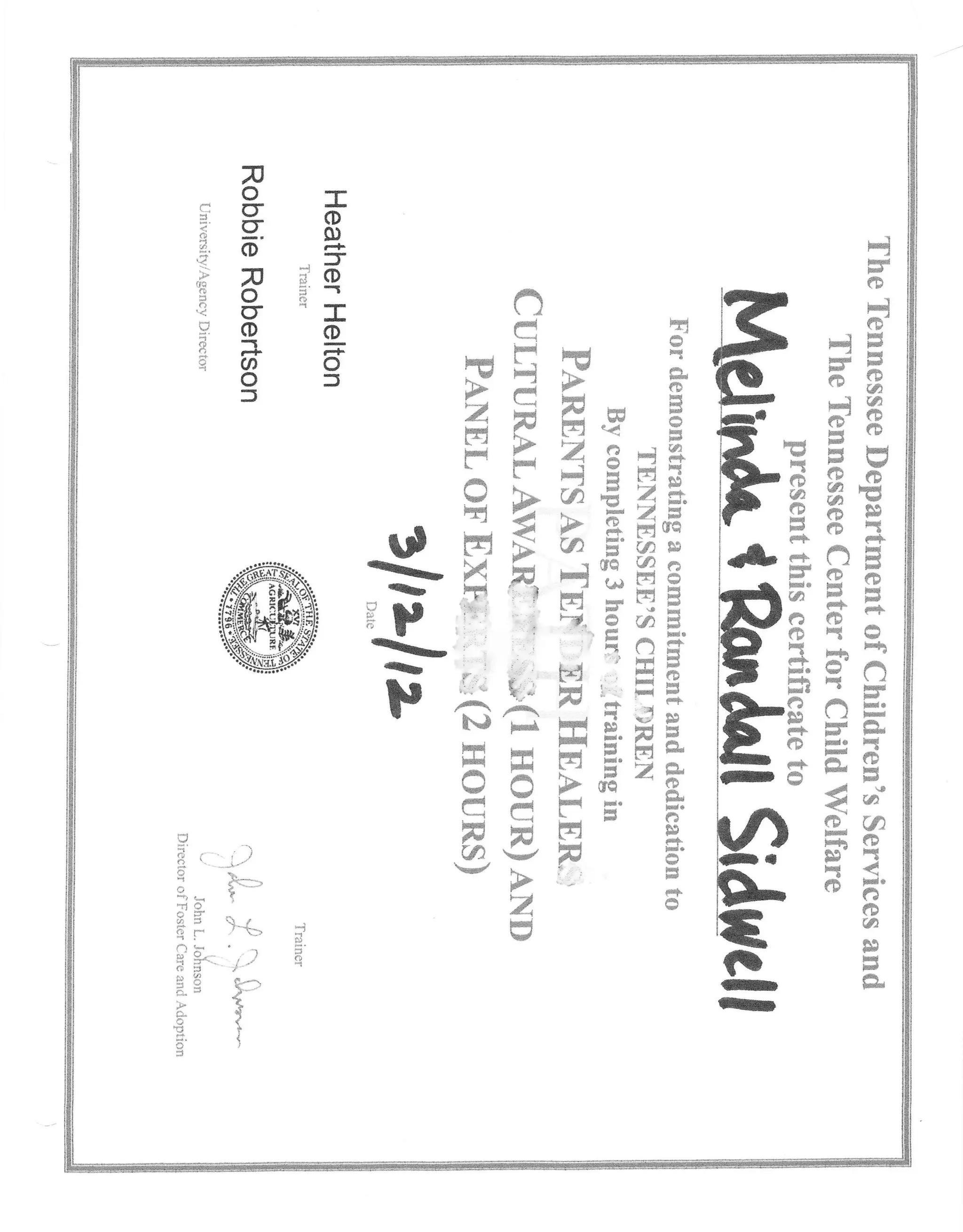 Child Development Certificates | PDF