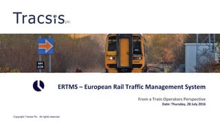 ERTMS Presentation | PPTX