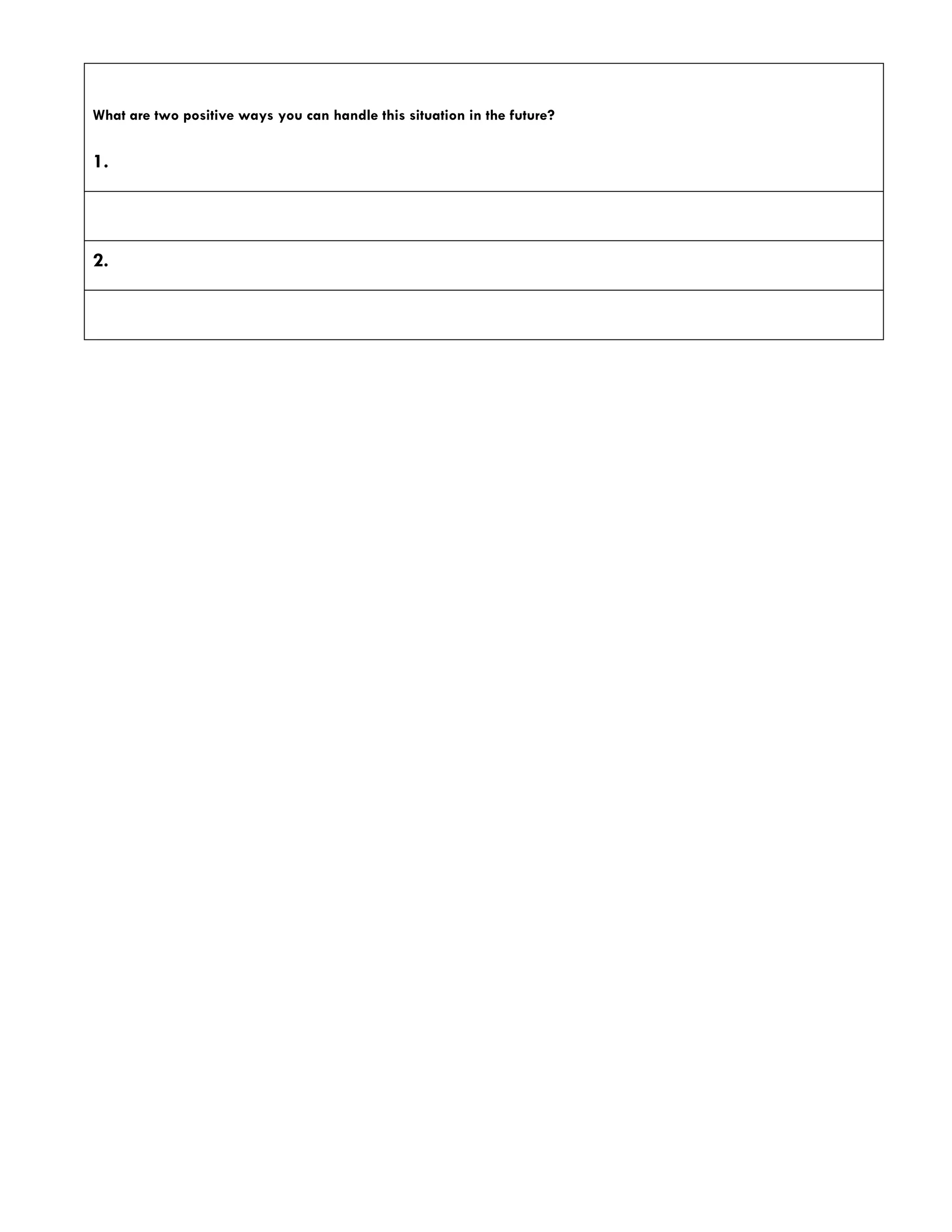 Anger Management Group Therapy: Handouts and Worksheets | PDF