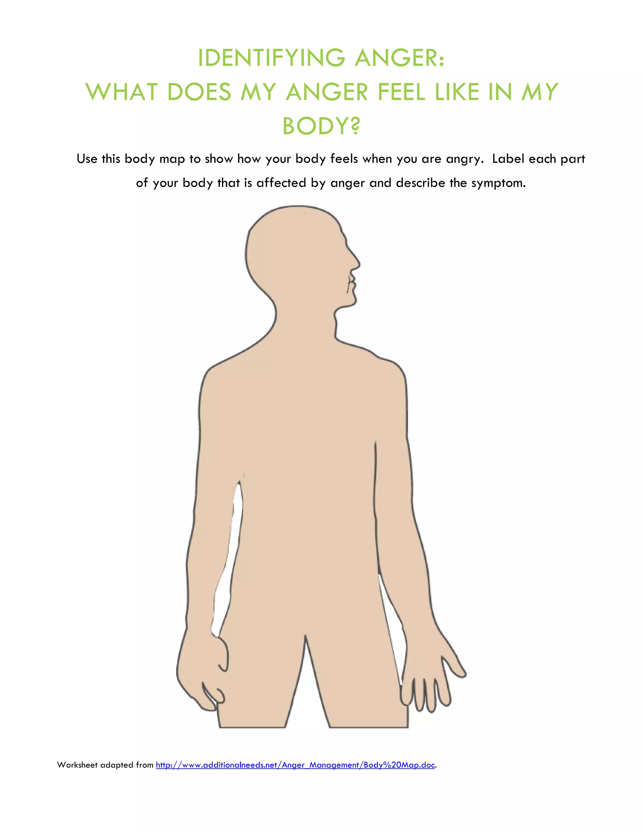 Anger Management Group Therapy: Handouts and Worksheets | PDF