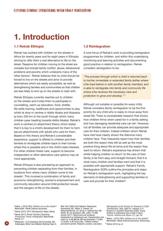 RETRAK - Economic Strengthening Within Family Reintegration | PDF