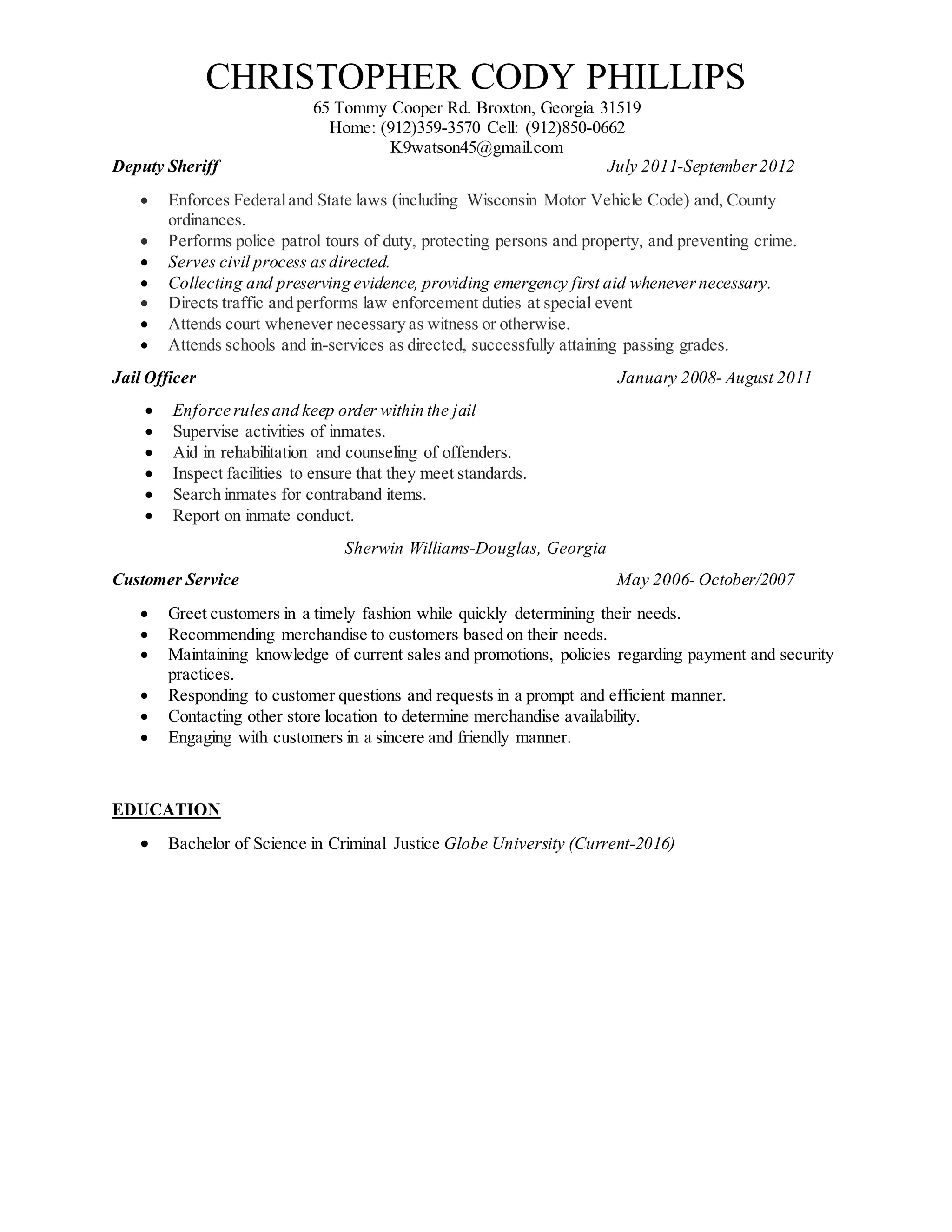 Resume | DOCX