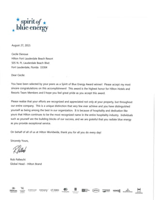 Spirit Award Letter | PDF