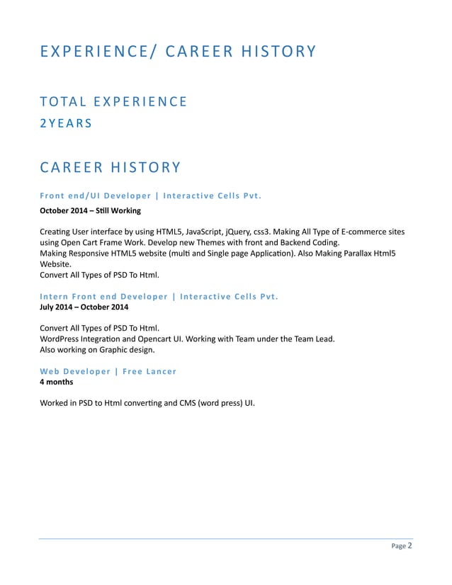 Khan Mahmood CV | PDF