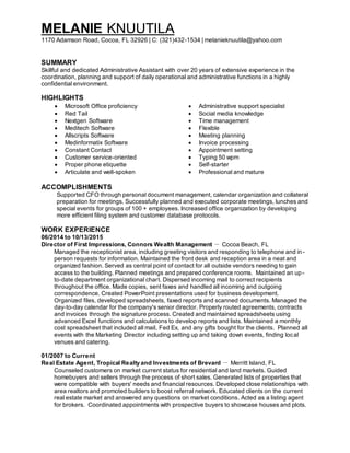 Updated resume Melanie 2015 | PDF