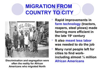 Immigrants and Urbanization | PPT | Genealogy and Ancestry | Hobbies ...
