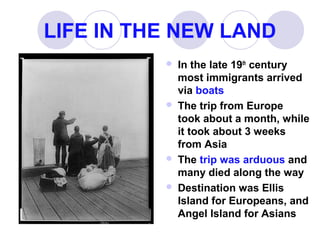 Immigrants and Urbanization | PPT