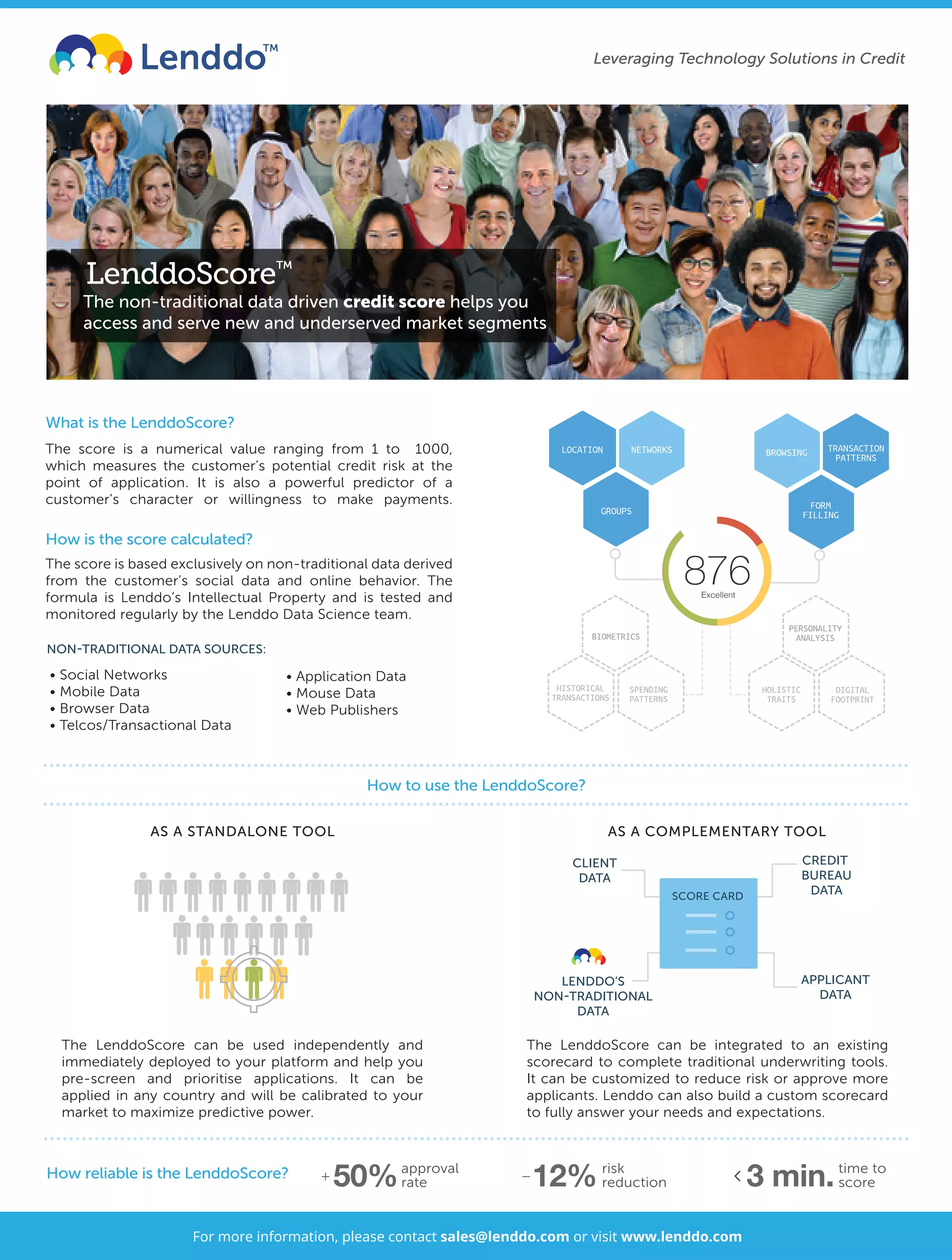Lenddo-Scoring-Factsheet-2016 | PDF