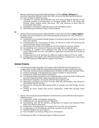 Pravin Naidu CV | DOCX | Computer Networking | Computing