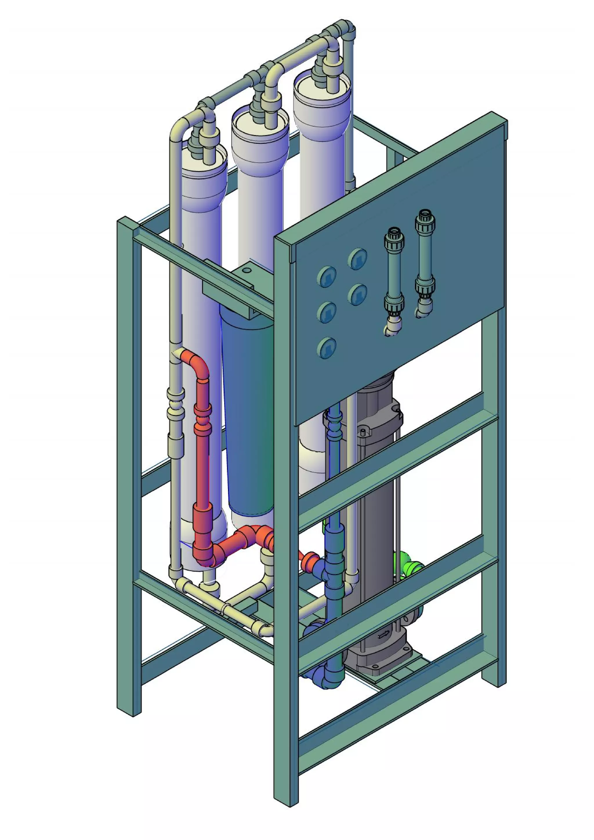 First Pass RO skid Model (1) | PDF