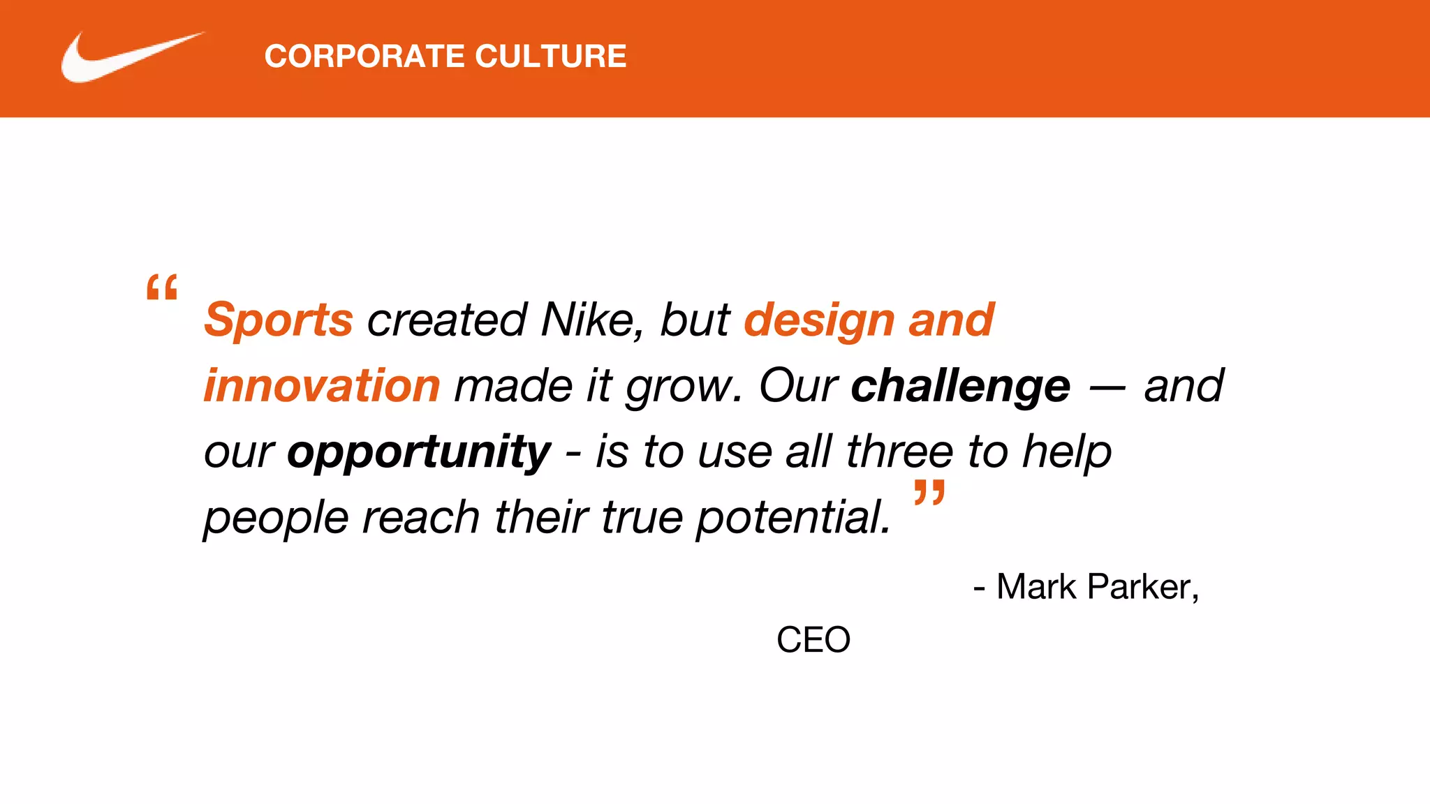 @Nike Presentation | PPT