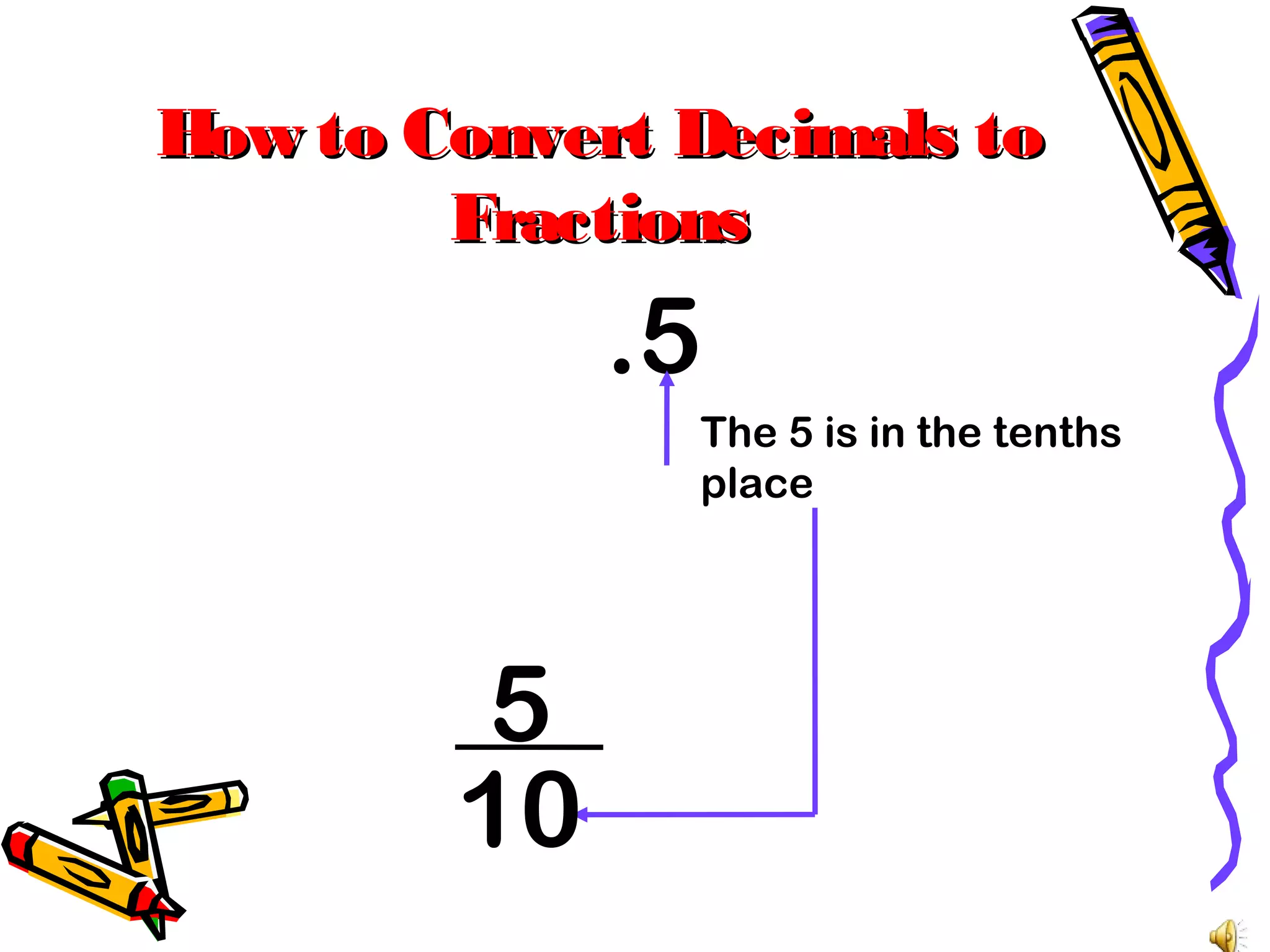 Fraction to-decimal | PPT