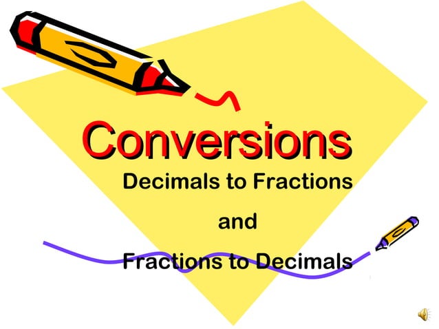 Fraction to-decimal | PPT