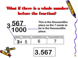 Fraction to-decimal | PPT