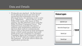 Networking Standards and Protocols Project | PPTX | Internet | Computing