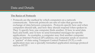 Networking Standards and Protocols Project | PPTX | Internet | Computing