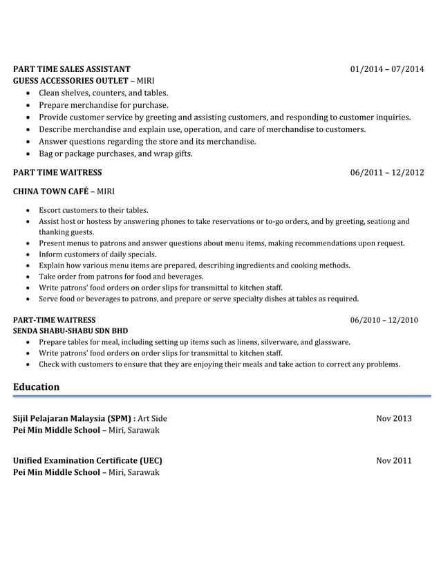 RESUME 2016 | PDF
