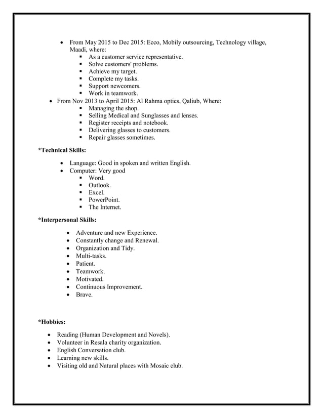 CV | PDF | Career Planning | Careers