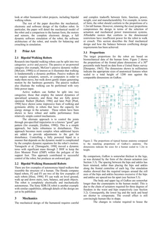 Design of an Autonomous Humanoid Robot | PDF | Robotics | Technology ...