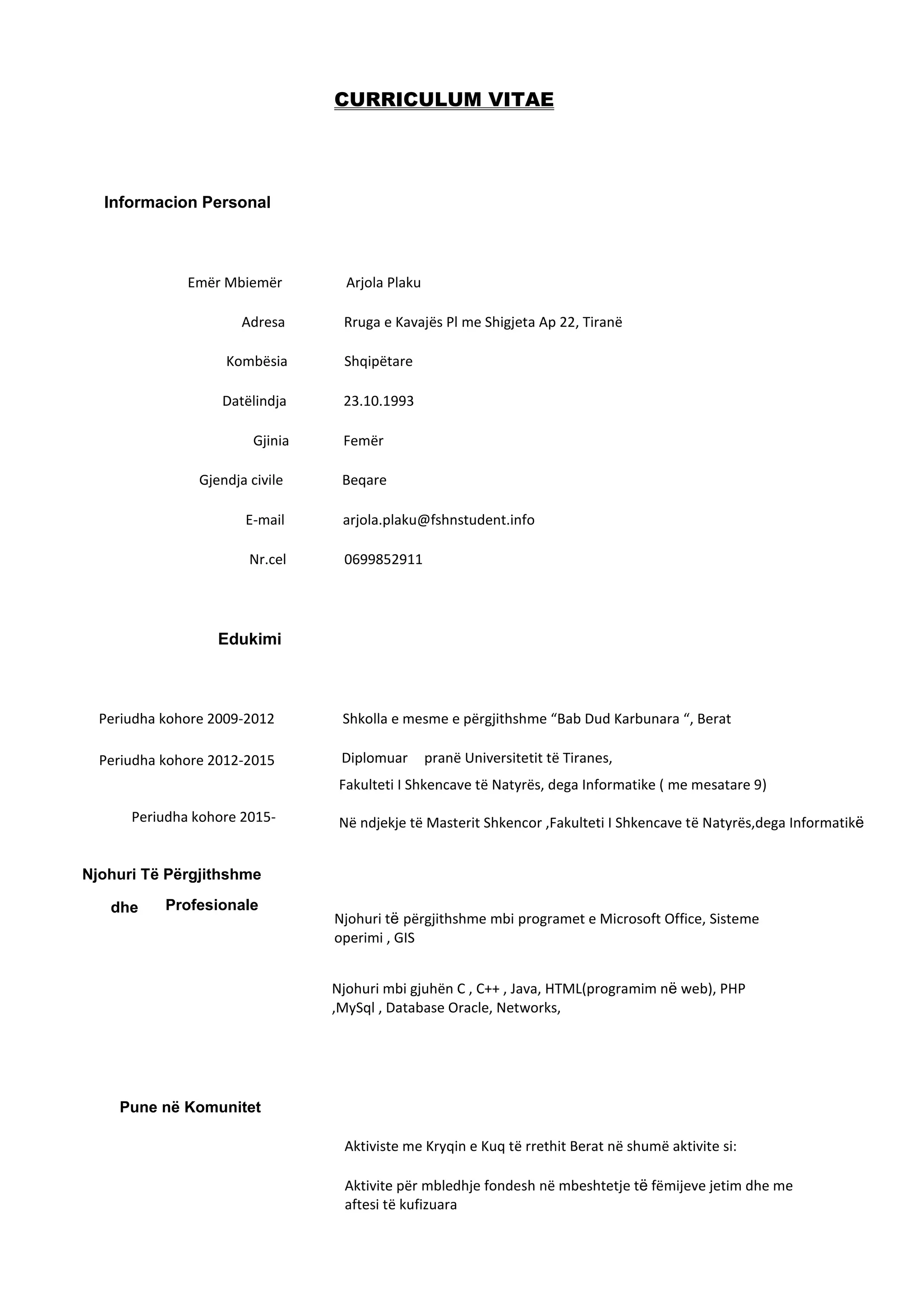 CURRICULUM_VITAE | PDF