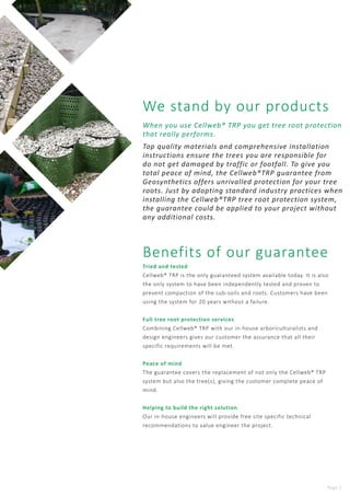 Guarantee - Cellweb TRP Booklet | PDF