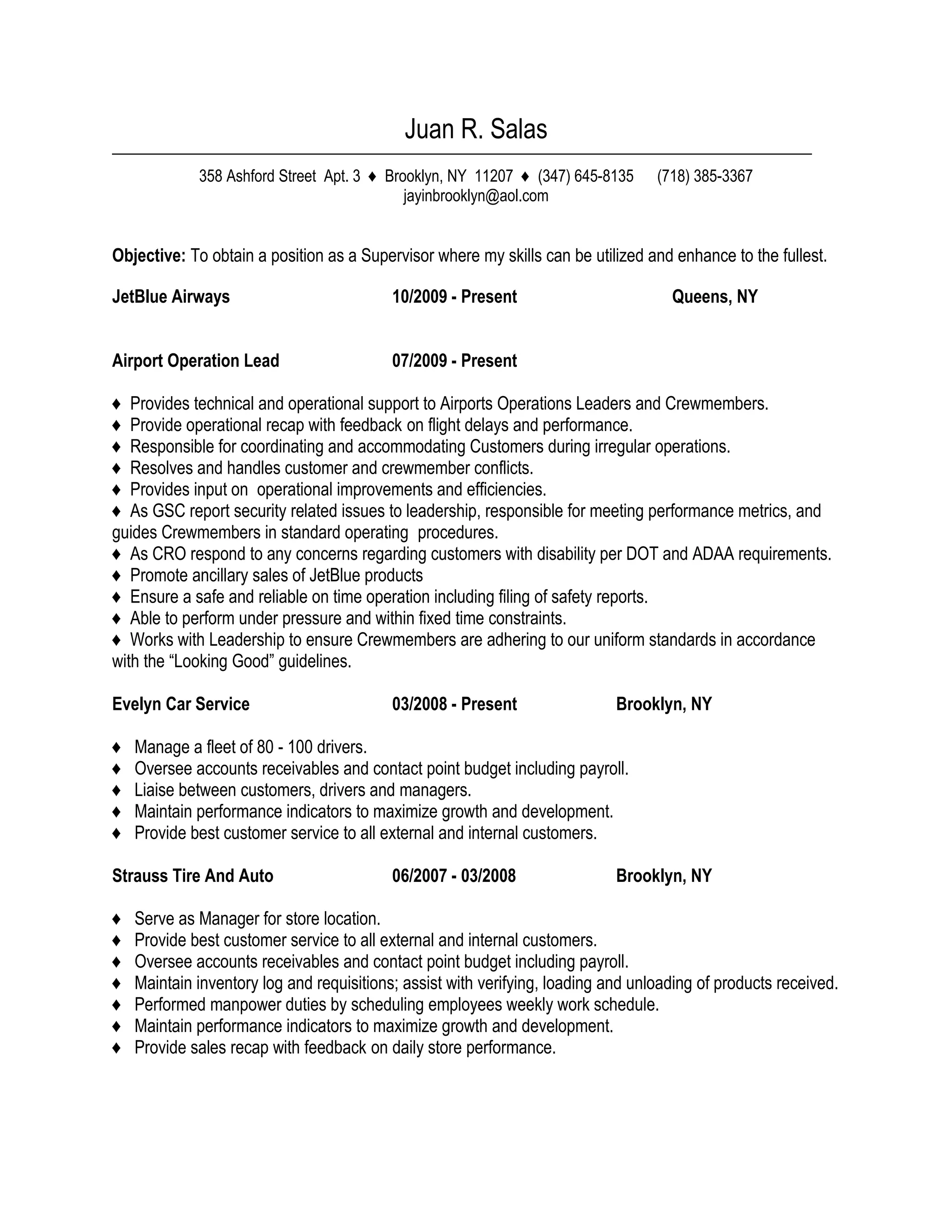 JuanRSalasResume2014 | DOC