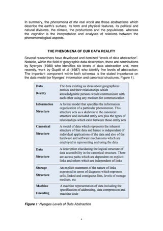 Geographic Information: Aspects of Phenomenology and Cognition | PDF