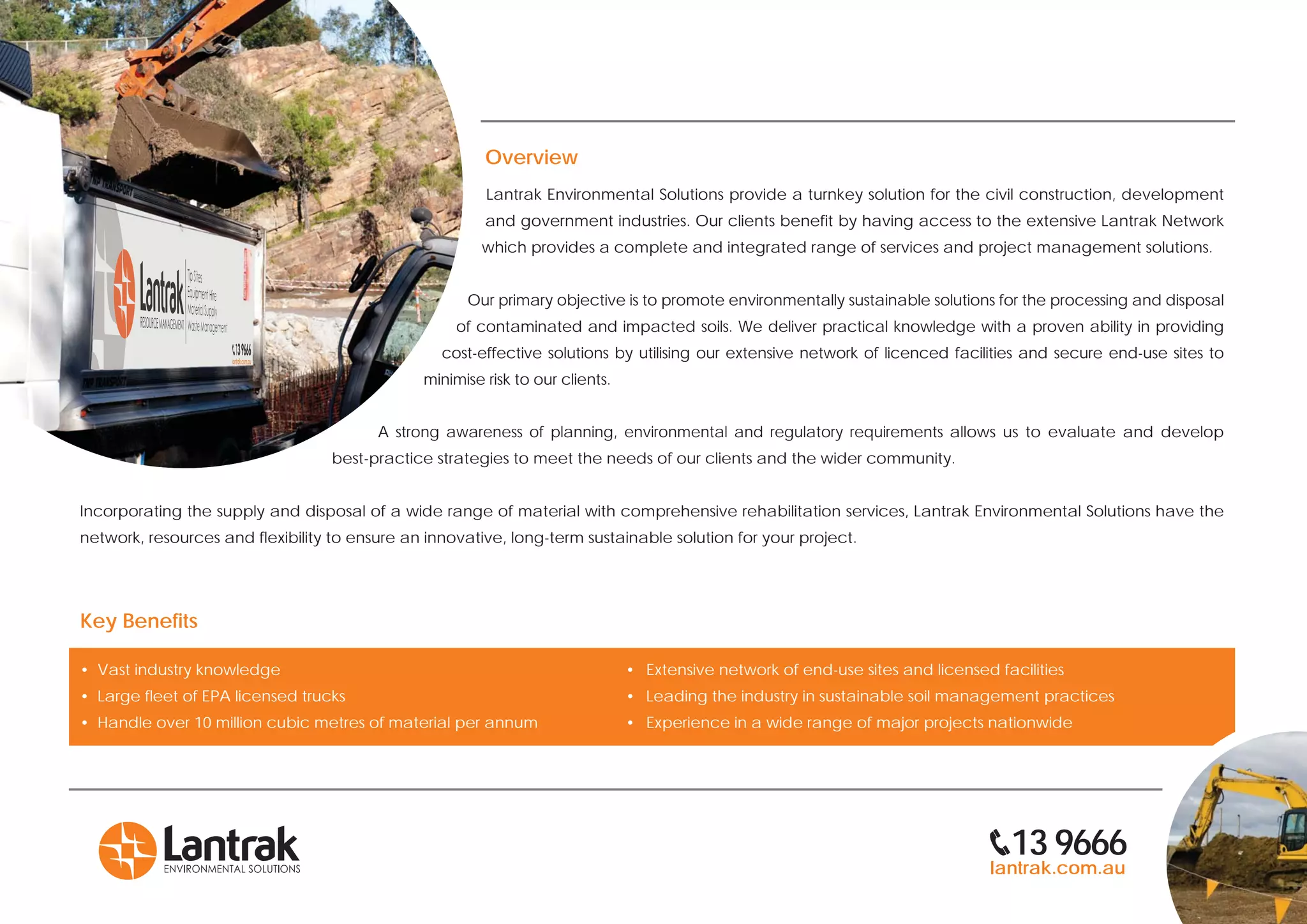Lantrak Environmental Solutions Brochure | PDF