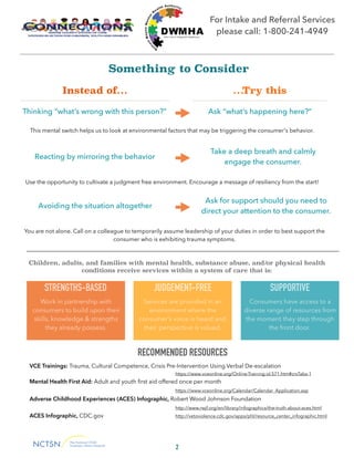 Trauma Flyer_Clerical | PDF | Mental Health | Diseases and Conditions