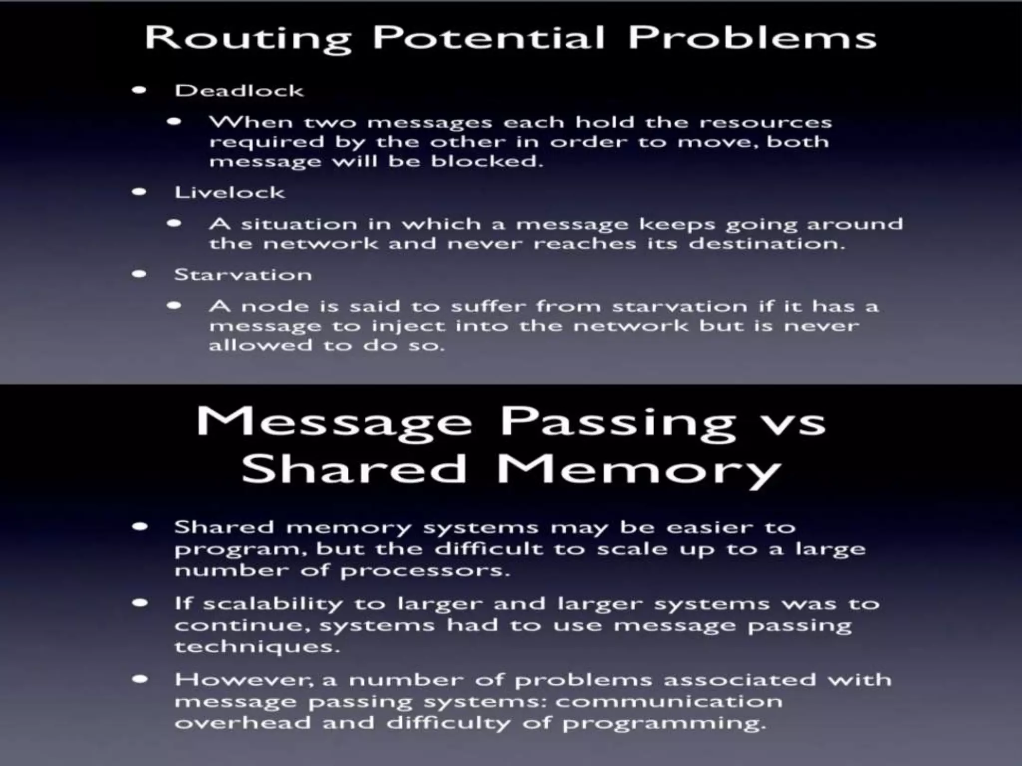 MESSAGE PASSING MECHANISMS | PPTX | Computer Networking | Computing