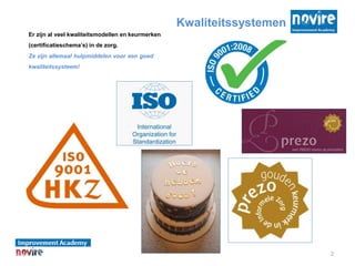 Achtergronden kwaliteitssystemen Improvement Model | PPT