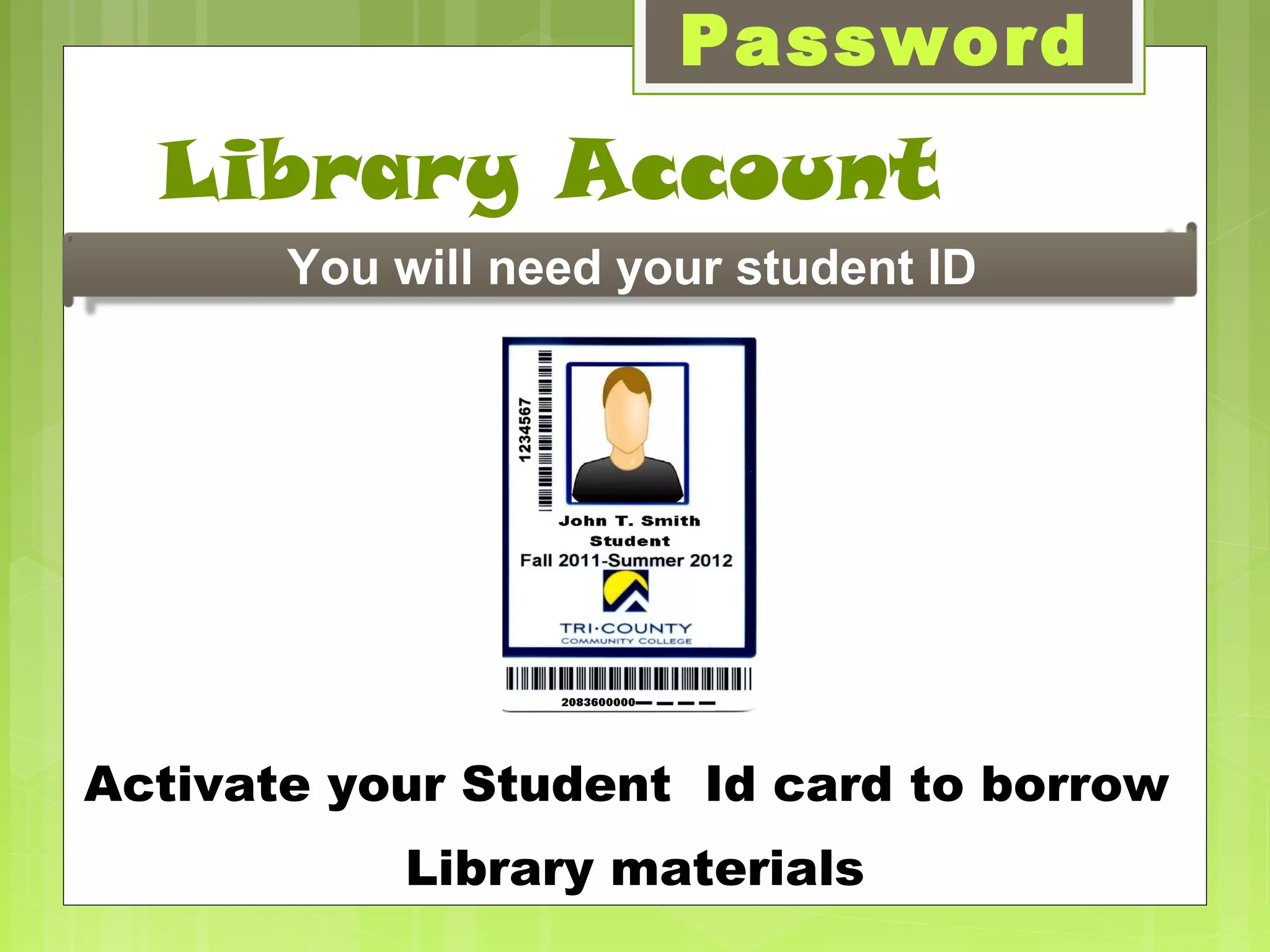 Introduction to the Library | PPT