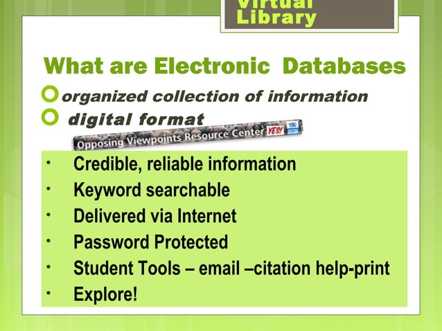 Introduction to the Library | PPT