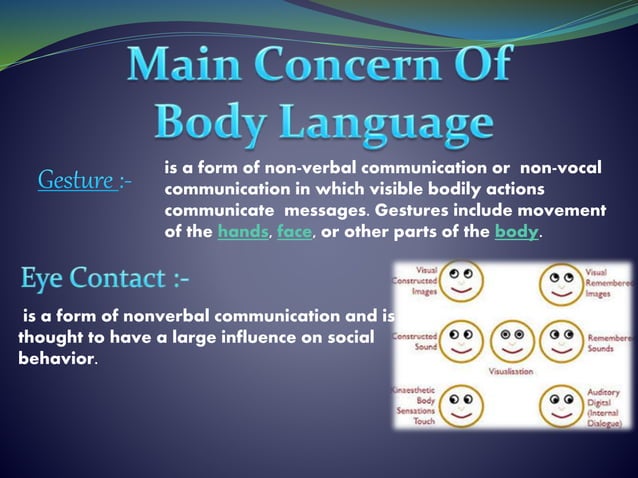 body language | PPT