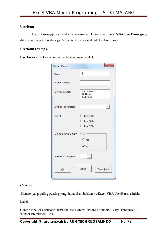 Membuat Surat Otomatis Dengan Excel Vba - Delinewstv