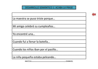 Acaba las frases | PDF