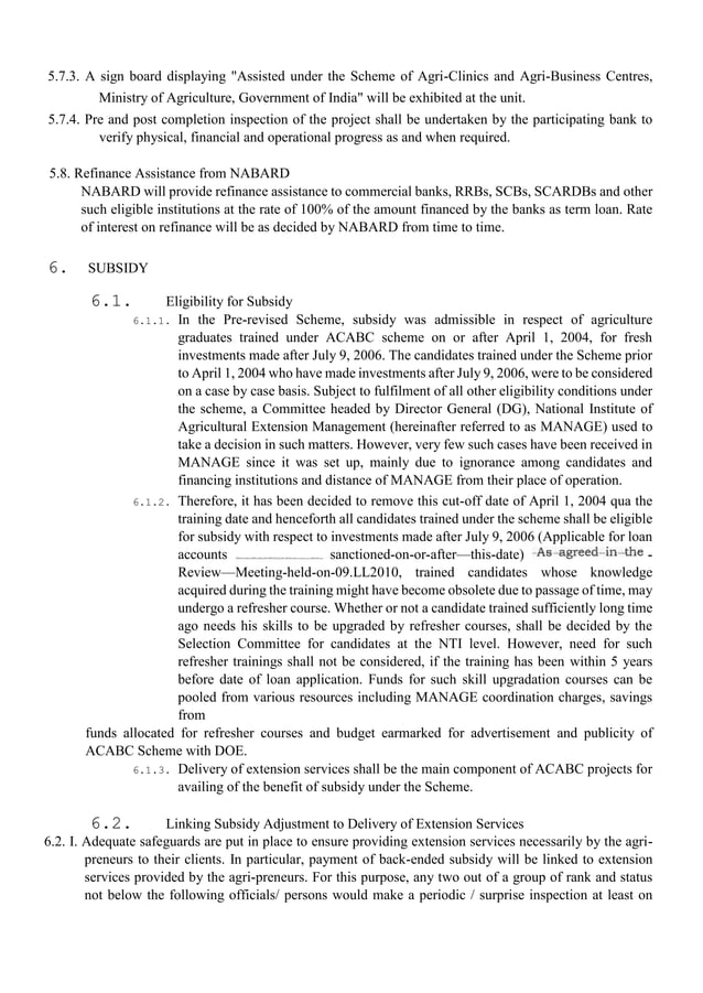 Acabc revised guidelines | PDF