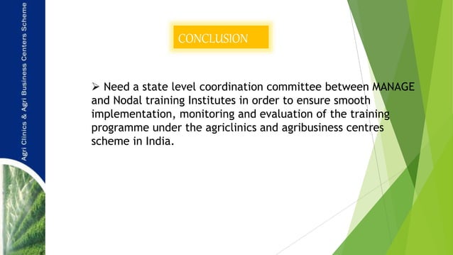 ACABC scheme ppt | PPTX | Agriculture | Industries