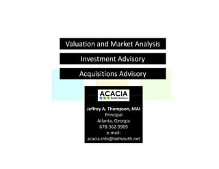 Acacia Brochure | PDF