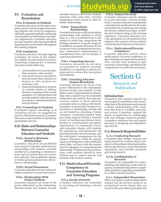 ACA Code Of Ethics As Approved By The ACA Governing Council AMERICAN ...