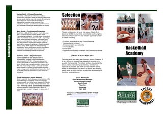ACAD Basketball leaflet | PDF