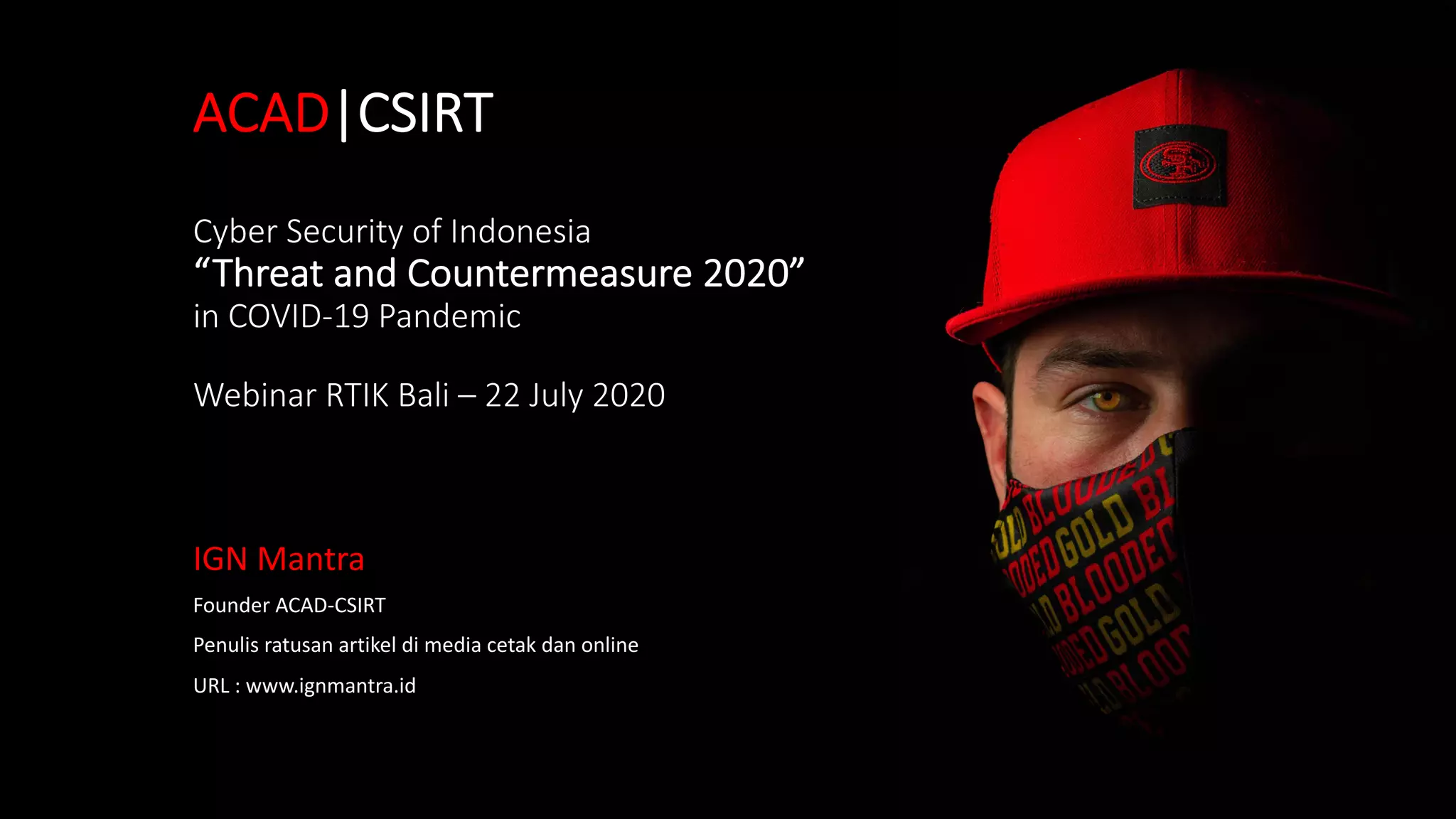 Acad csirt cyber security rtik bali 22 july 2020 | PDF