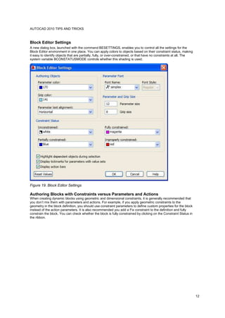 Acad10 tips and_tricks | PDF