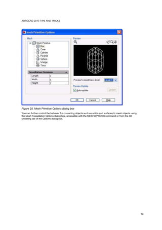 Acad10 tips and_tricks | PDF