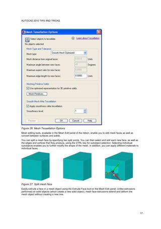 Acad10 tips and_tricks | PDF