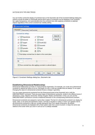 Acad10 tips and_tricks | PDF