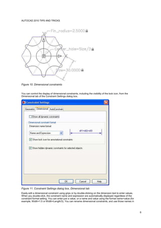 Acad10 tips and_tricks | PDF
