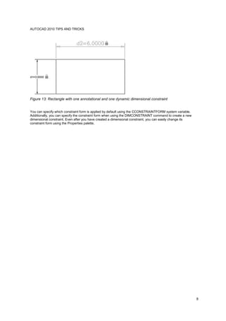 Acad10 tips and_tricks | PDF