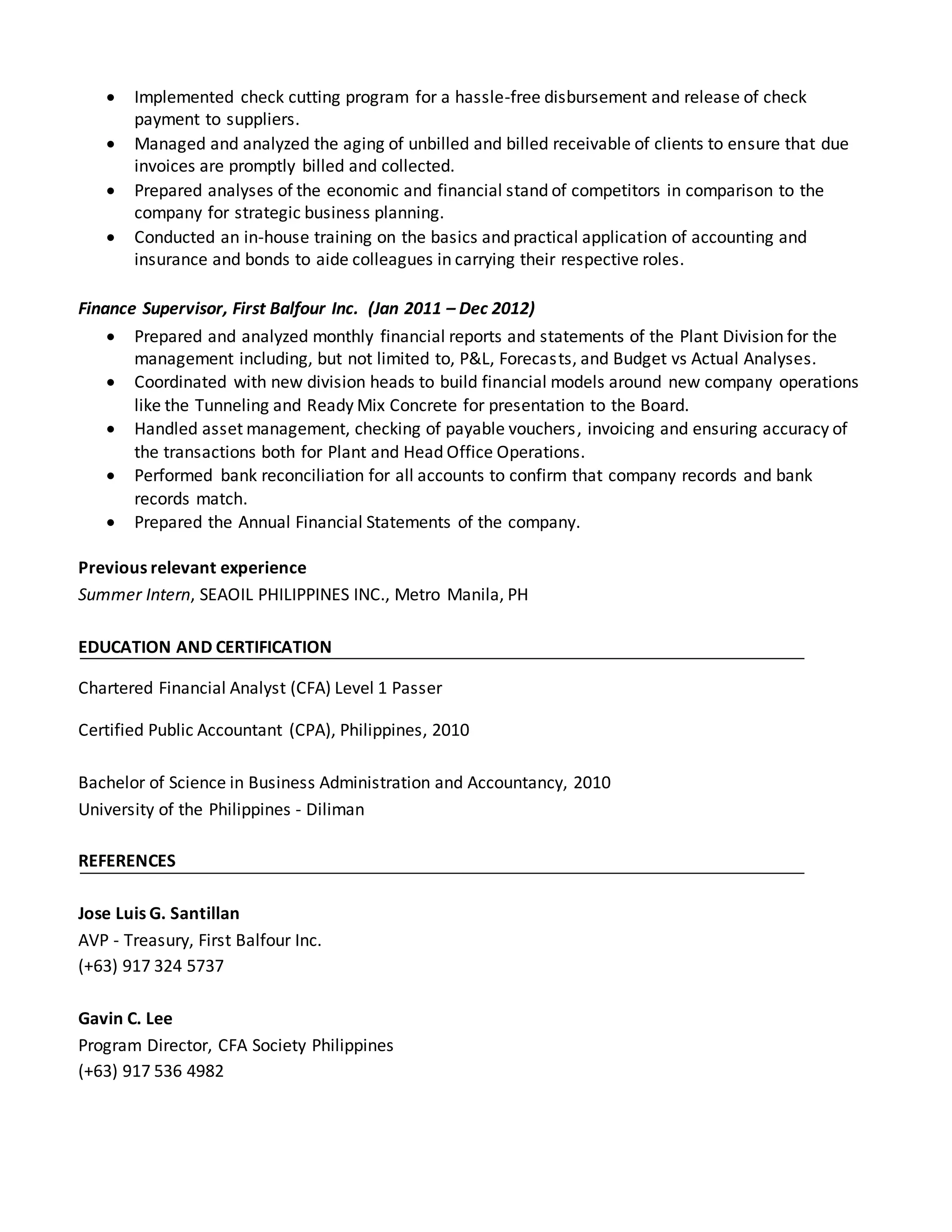 CV - LACANG, CAROL ANN C | DOCX